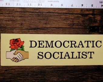 Socialist Bumper Sticker - Etsy