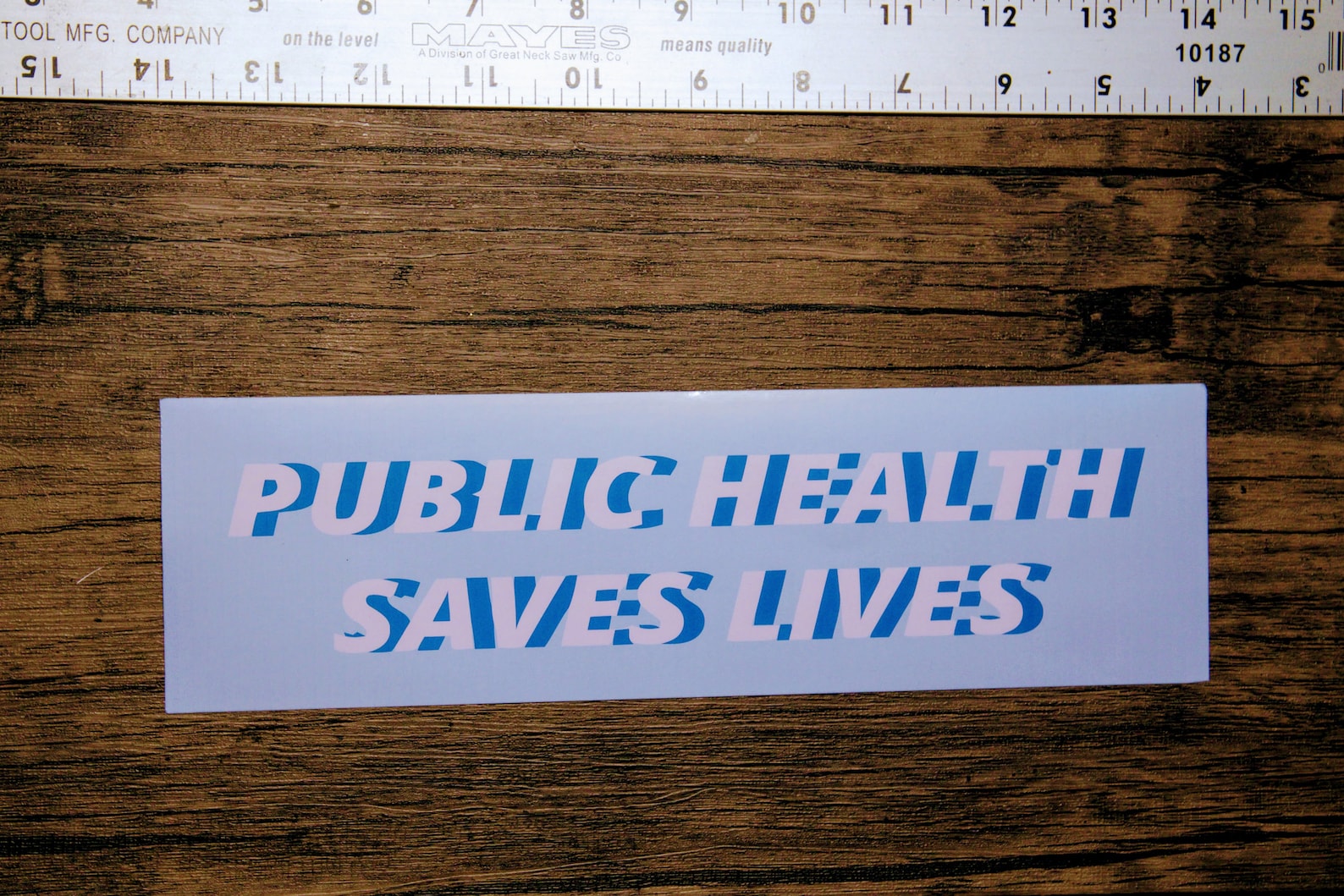 Public Health Saves Lives Vinyl Bumper Sticker - Etsy