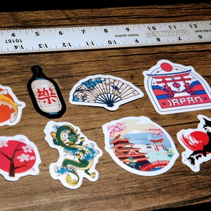 JAPAN AESTHETIC - Vinyl Sticker Pack - Etsy