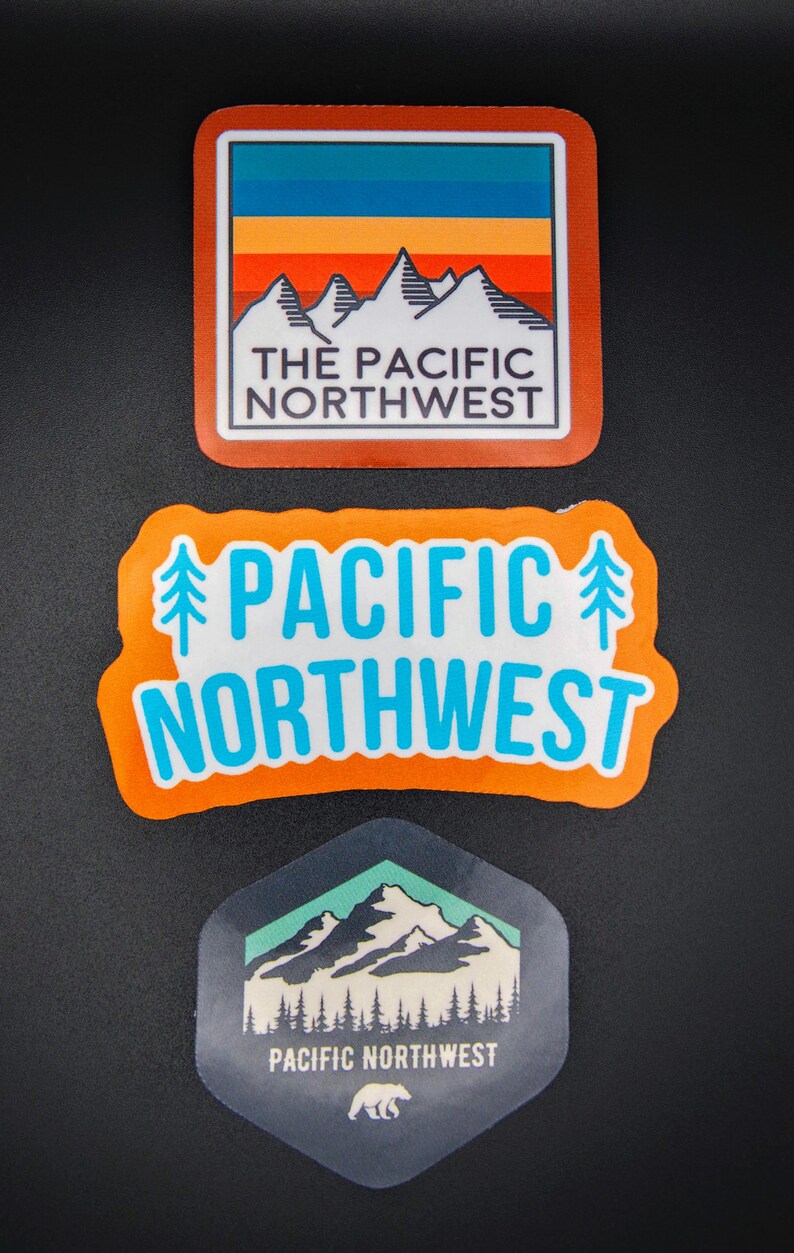 The Great PNW - Vinyl Sticker Pack - Etsy