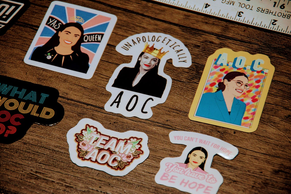 AOC Vinyl Sticker Party Pack | Etsy