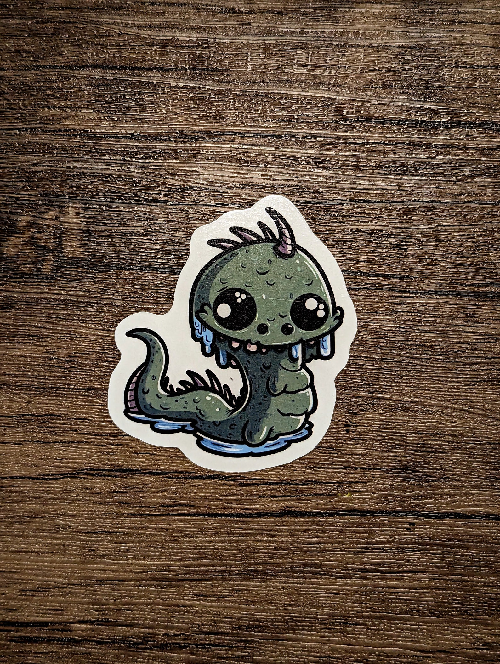 Creepy Cuties - Lil' Cryptids - Cute and Spooky Vinyl Sticker Pack - Etsy