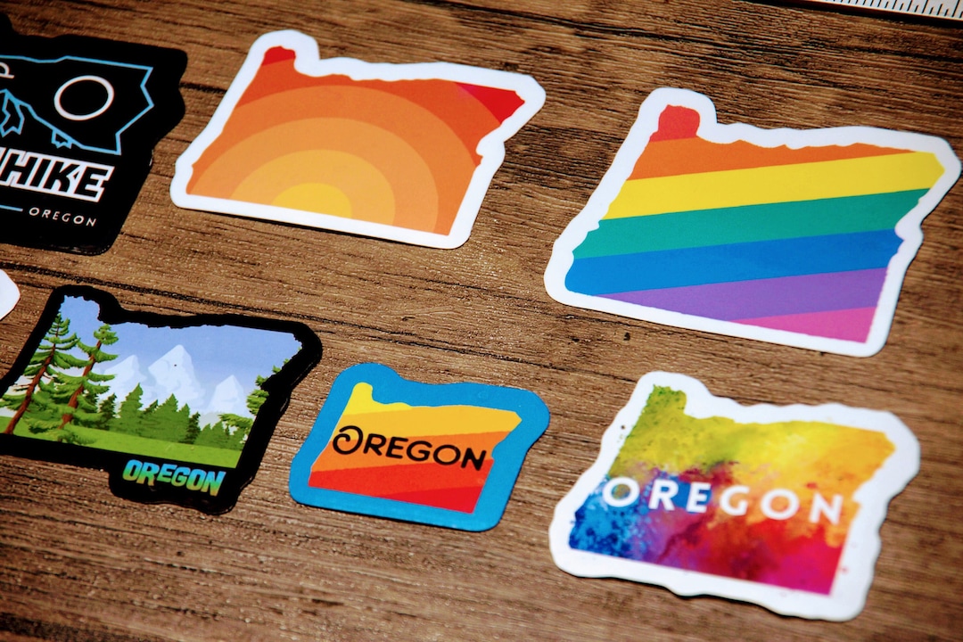 Oregon - Vinyl Sticker Pack - Etsy