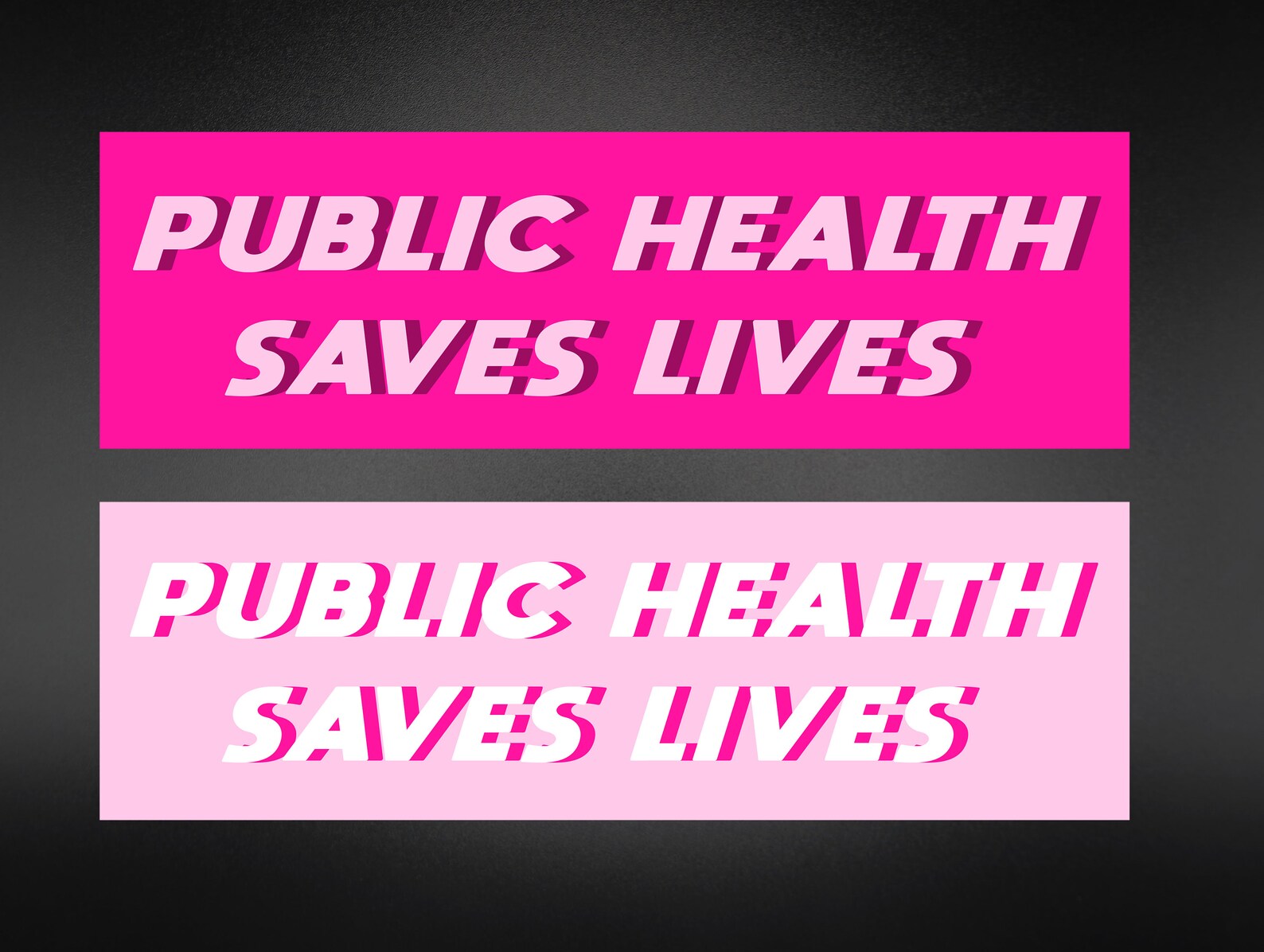 Public Health Saves Lives Vinyl Bumper Sticker - Etsy