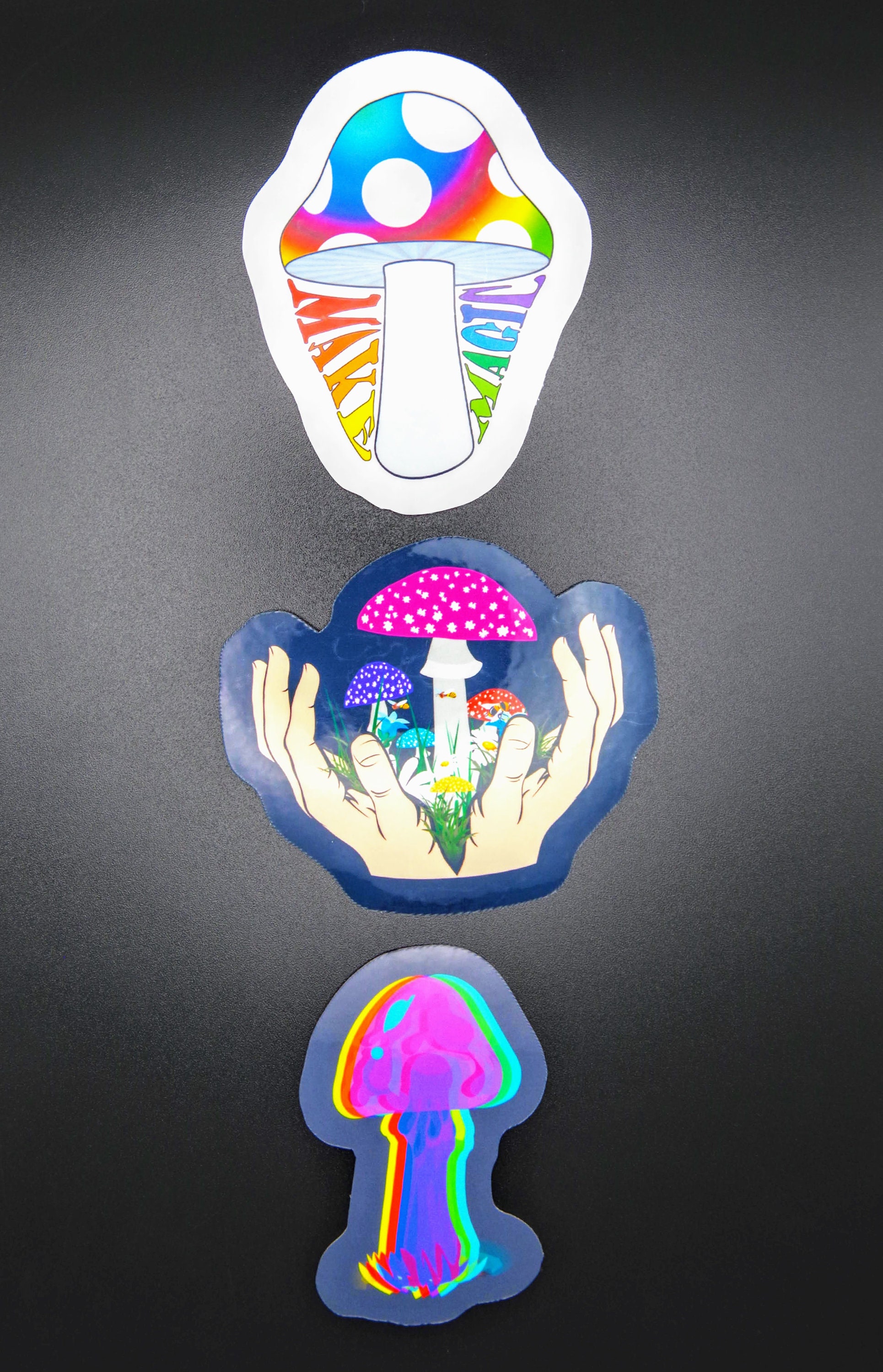 The MAGIC of MUSHROOMS - Vinyl Sticker Pack - Etsy