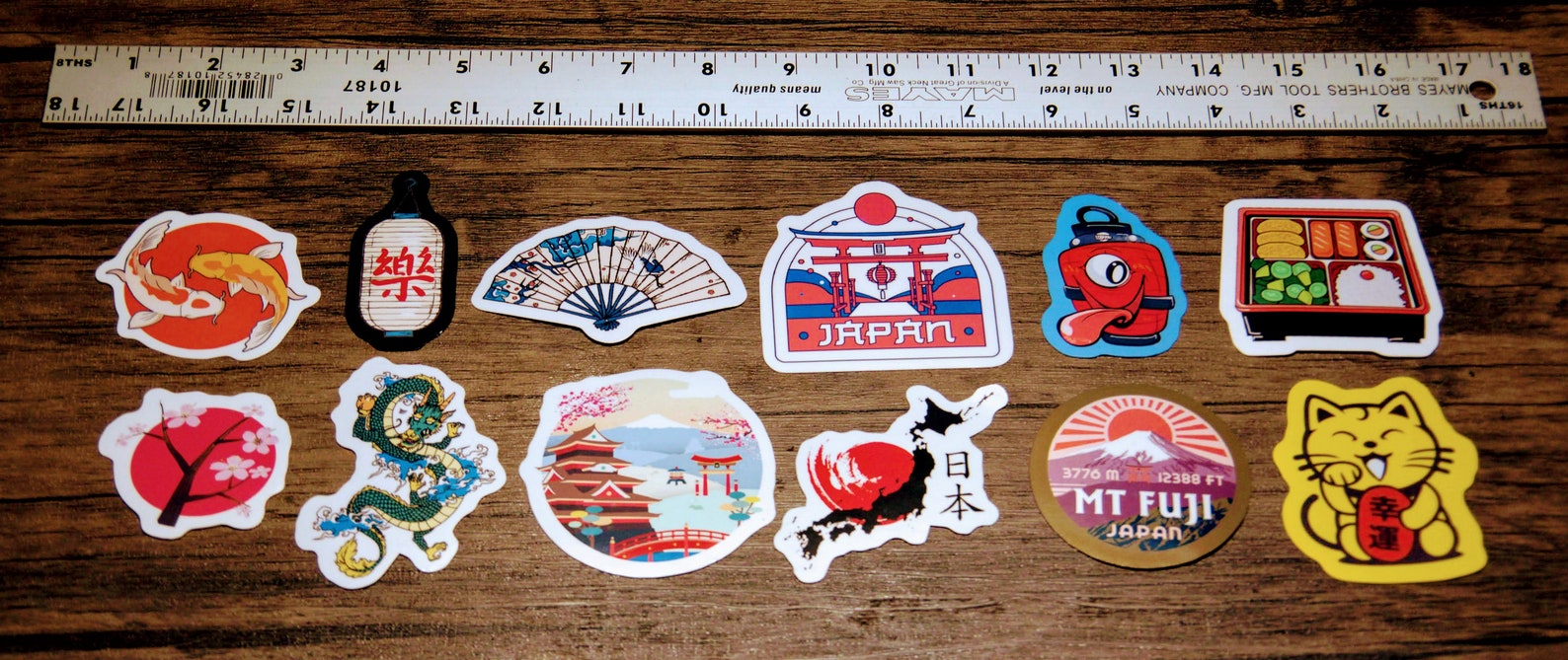 JAPAN AESTHETIC - Vinyl Sticker Pack - Etsy