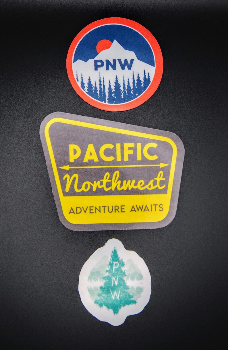 The Great PNW - Vinyl Sticker Pack - Etsy