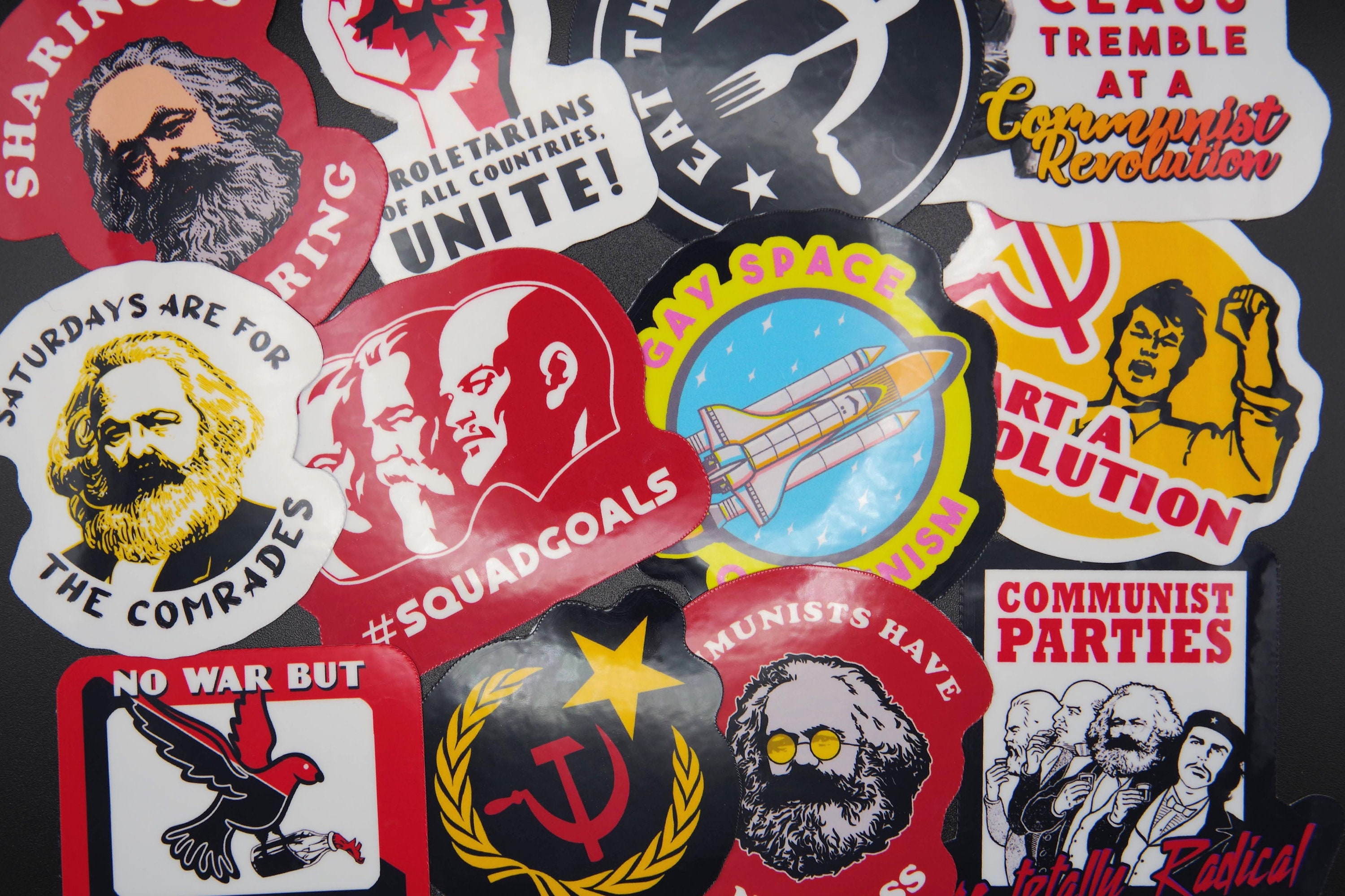 COMMUNISM Vinyl Sticker Pack - Etsy
