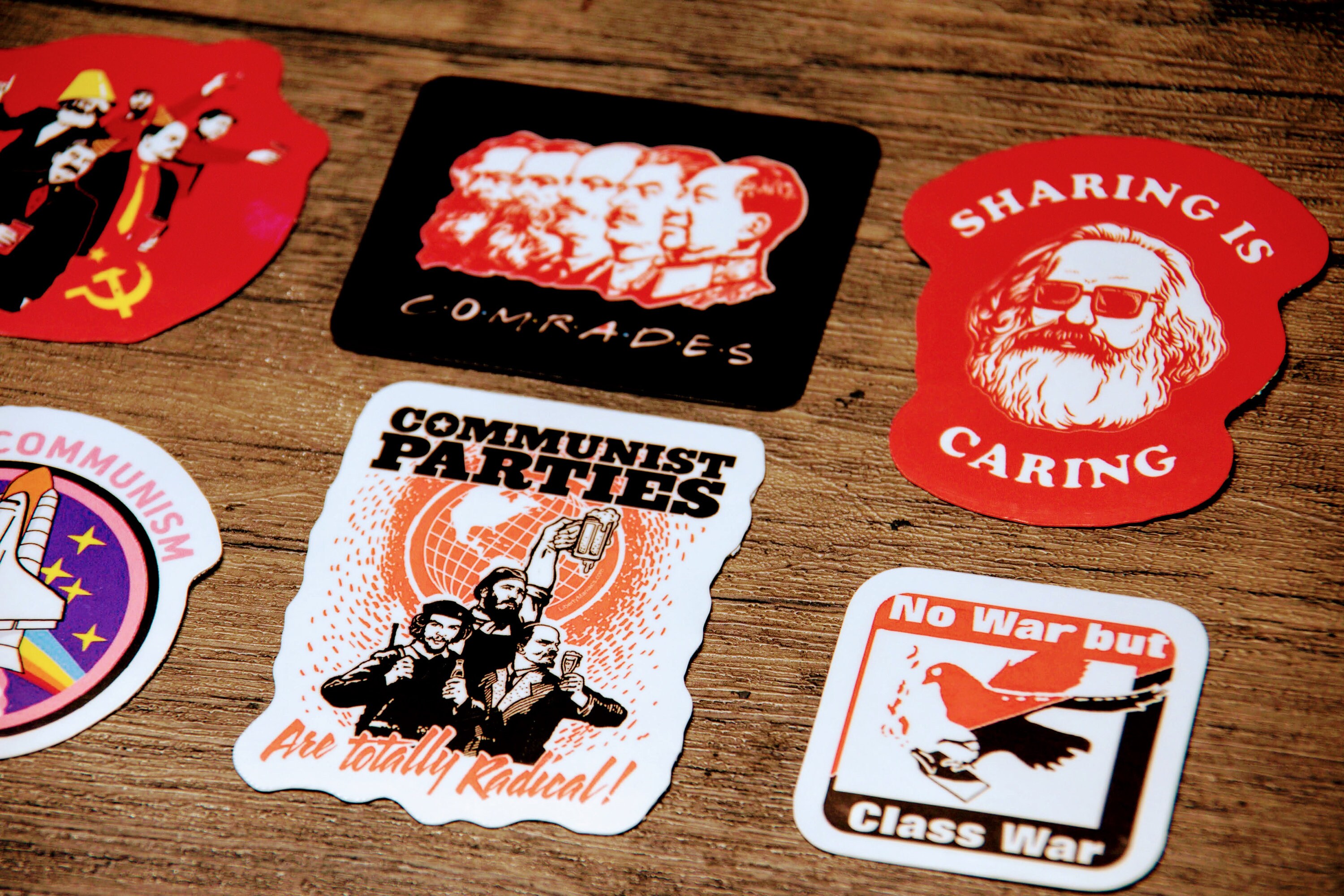 COMMUNISM Vinyl Sticker Pack | Etsy