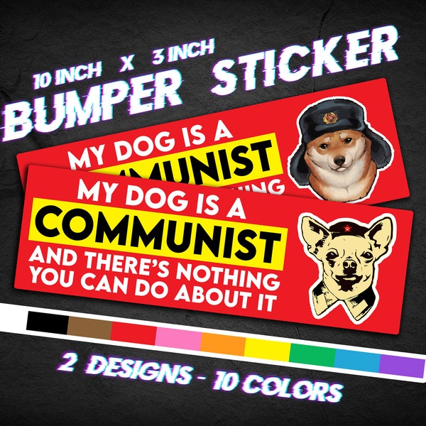 Communist Bumper Stickers - Etsy