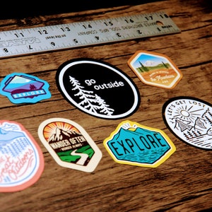 Adventure & Explore - Vinyl Sticker Pack - Etsy
