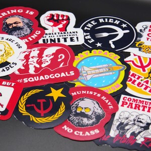 COMMUNISM - Vinyl Sticker Pack - Etsy