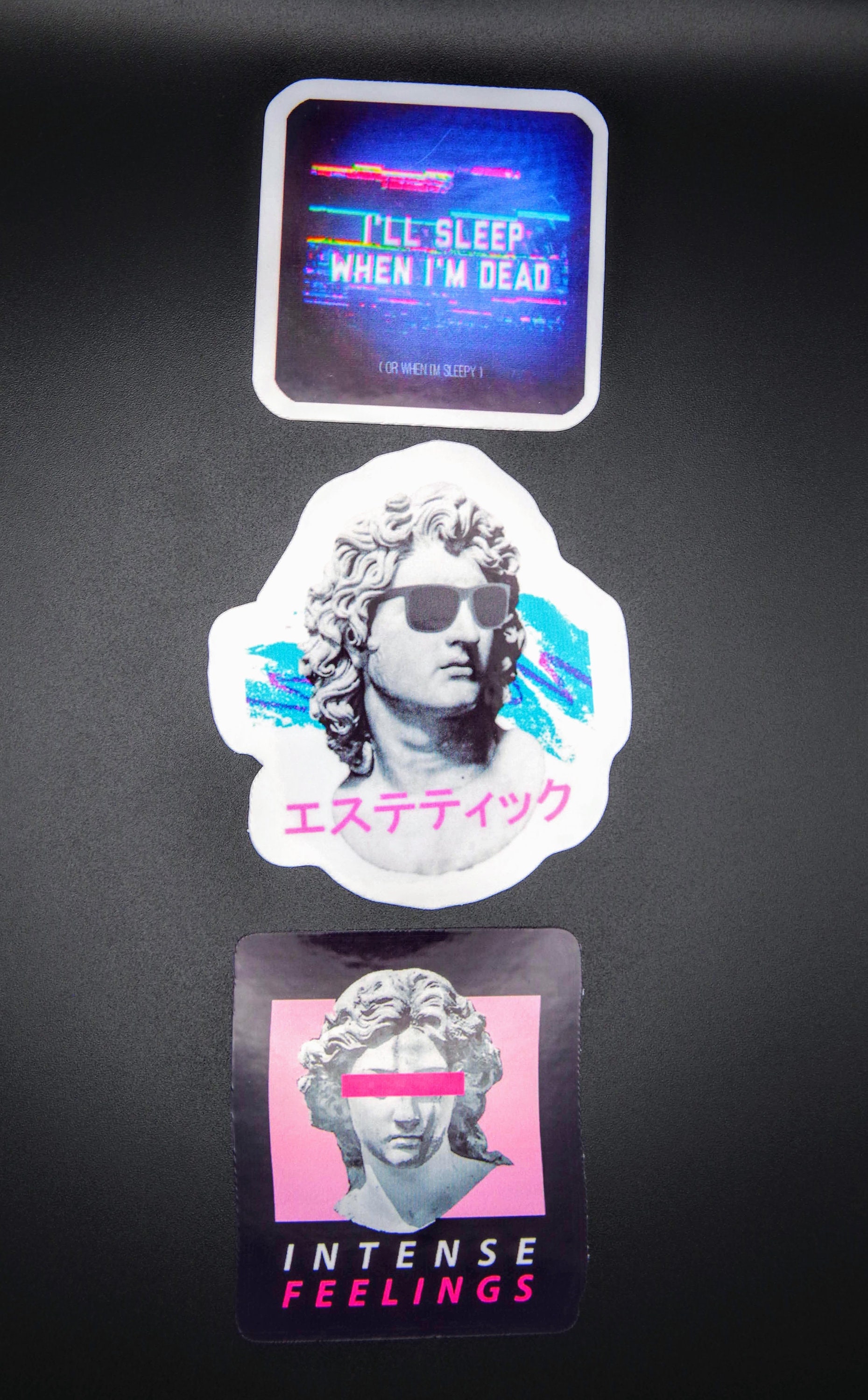 Vaporwave 3 Vinyl Sticker Pack | Etsy