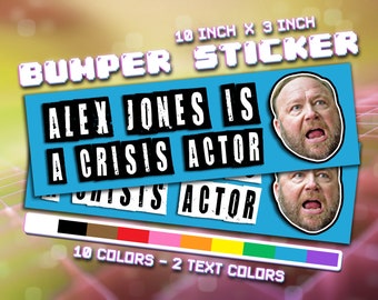 Alex Jones Stickers - Etsy