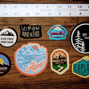 Adventure & Explore - Vinyl Sticker Pack - Etsy