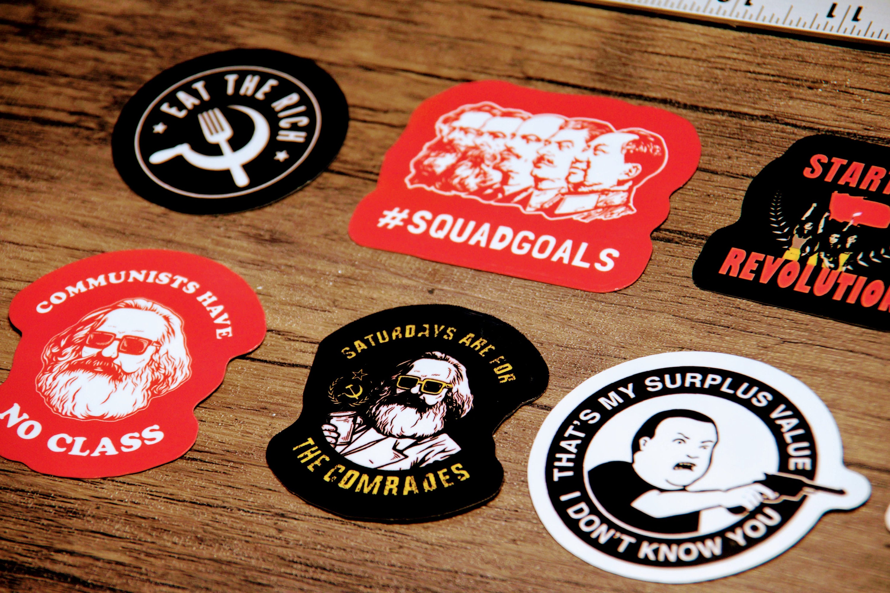 COMMUNISM Vinyl Sticker Pack | Etsy