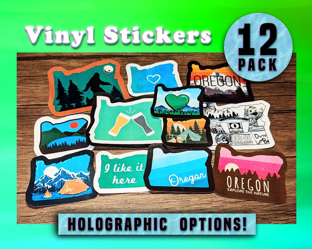 OREGON 2 - Vinyl Sticker Pack - Etsy