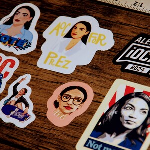 AOC - Vinyl Sticker Party Pack - Etsy