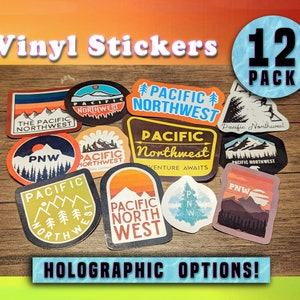 The Great PNW - Vinyl Sticker Pack - Etsy
