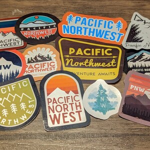 The Great PNW - Vinyl Sticker Pack - Etsy