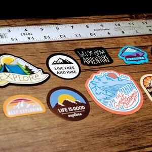 Adventure & Explore - Vinyl Sticker Pack - Etsy