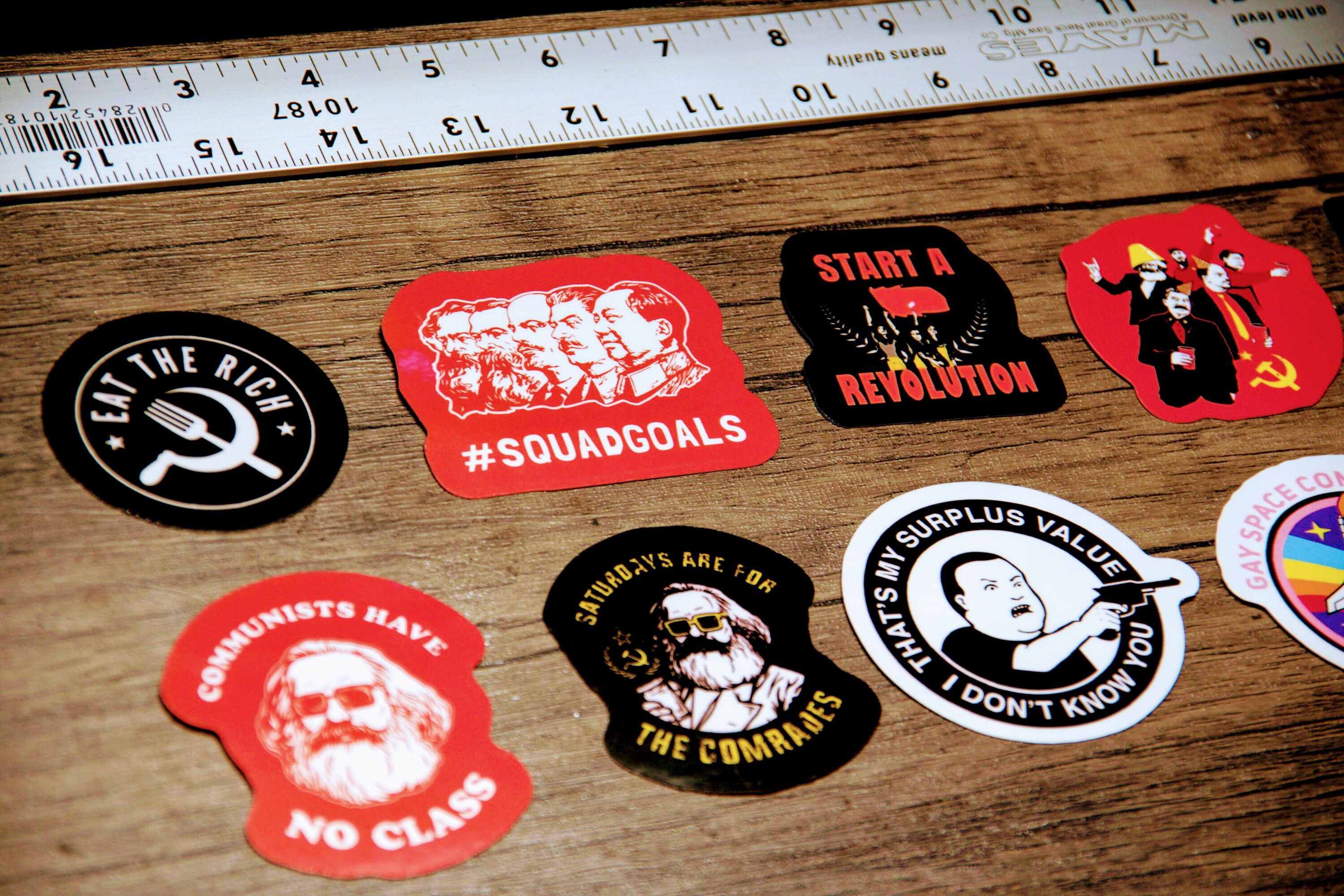 COMMUNISM Vinyl Sticker Pack | Etsy