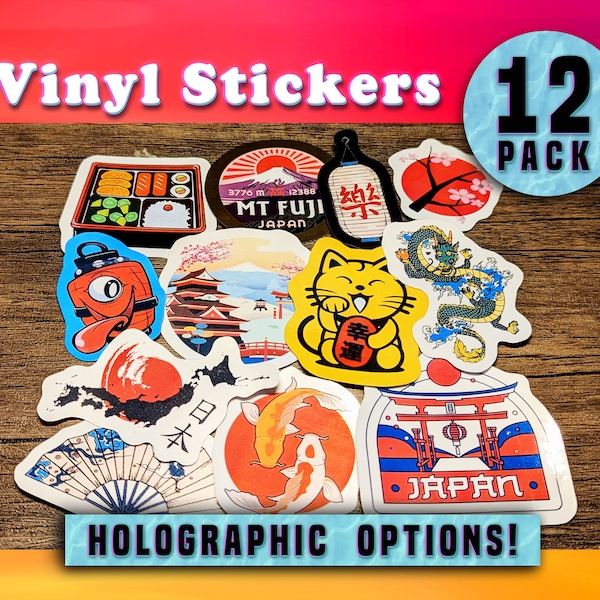 Japanese Sticker Pack - Etsy