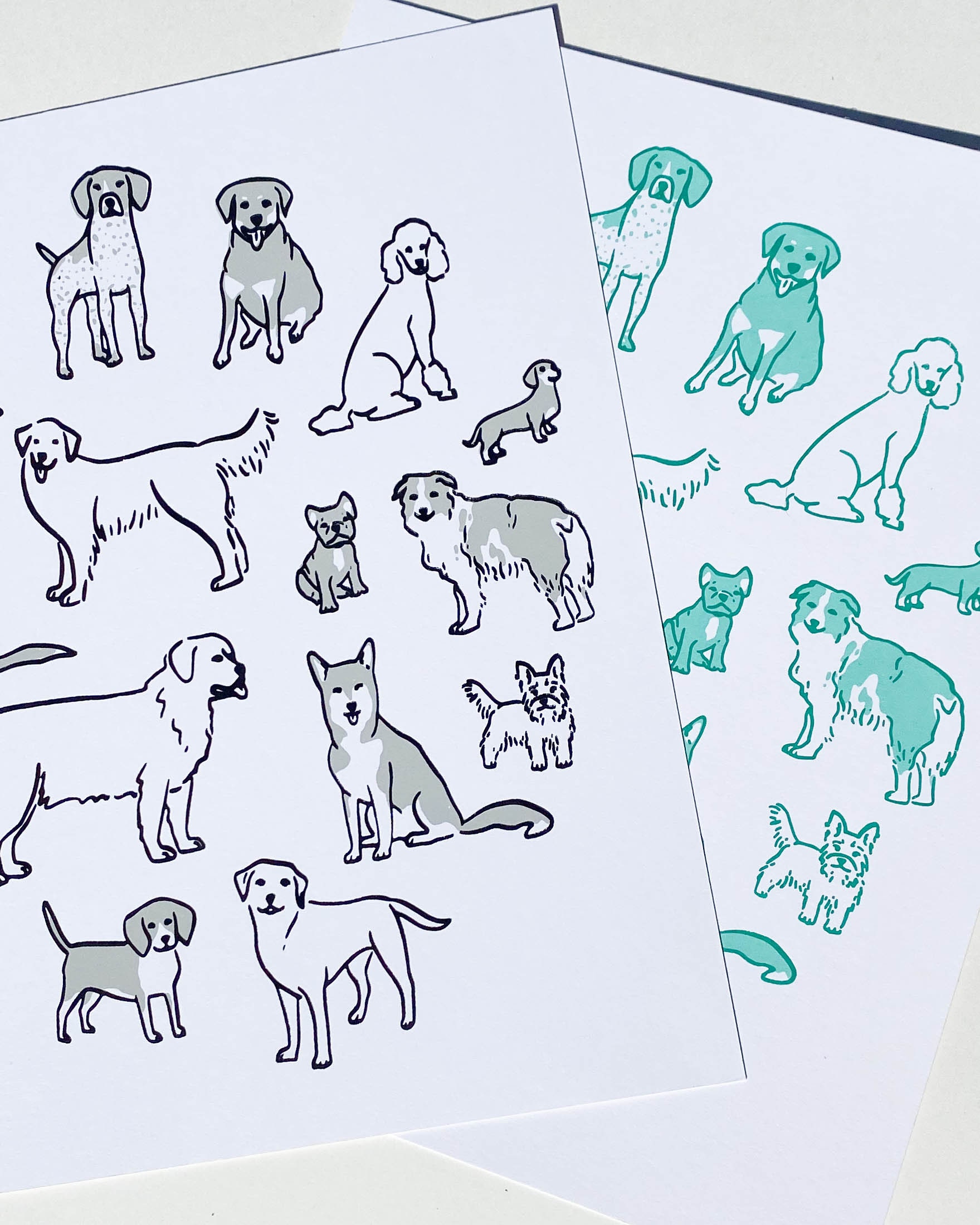 Dog Print - 8 X 10 - Etsy