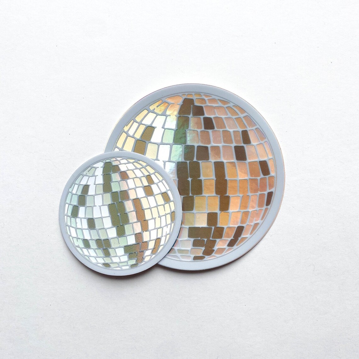 Disco Ball Holographic Sticker - Etsy