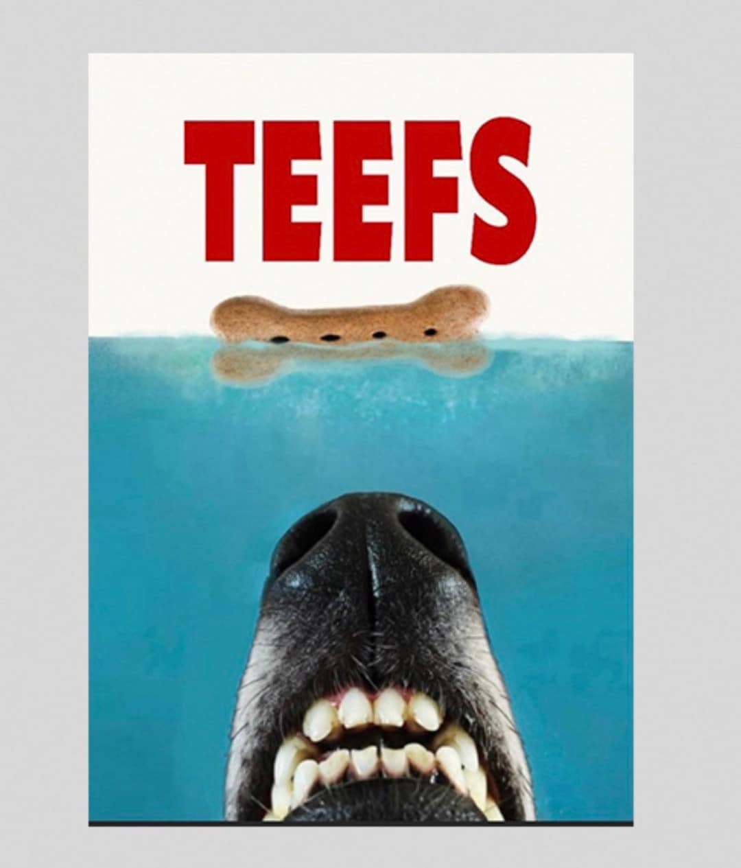 Teefs ‘we’re Gonna Need a Bigger Biscuit’ Greeting Card - TEEFS Version ...