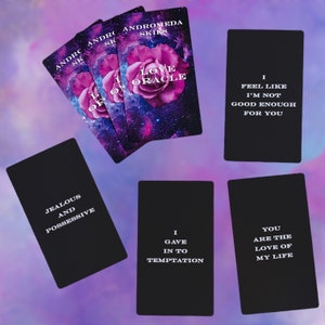Andromeda Skies Love Oracle | Love Message Oracle Cards for Love ...