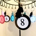 Magic 8 Ball Keychain (black and White) - Etsy