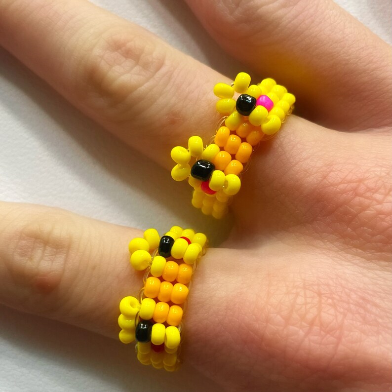 Duck Seed Bead Rings - Etsy