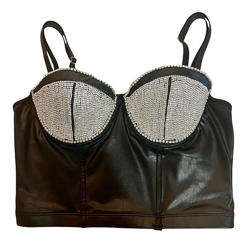 Rhinestone Corset - Etsy