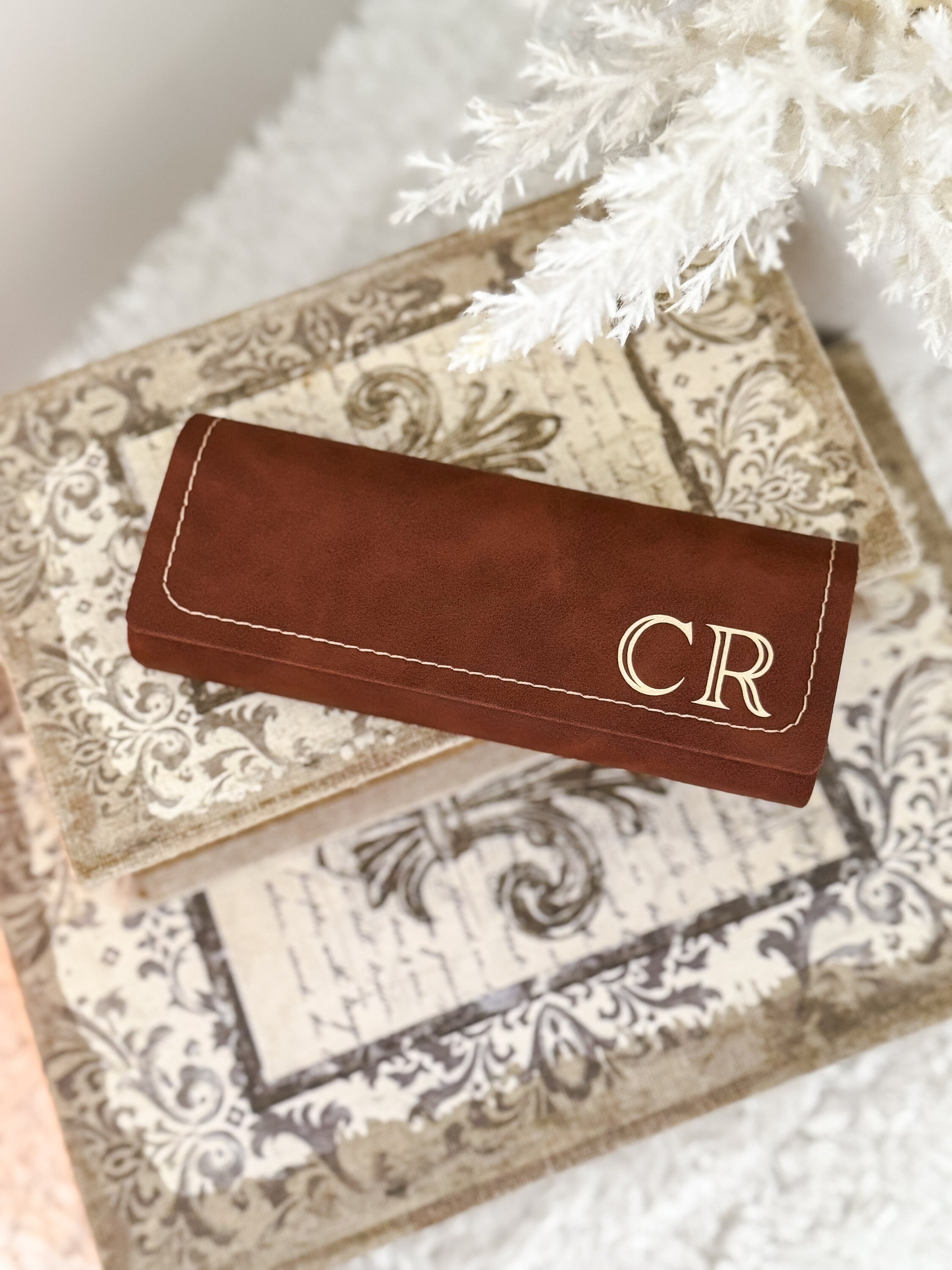 Premium Personalised Sunglasses Case Custom Glasses Case Leather ...