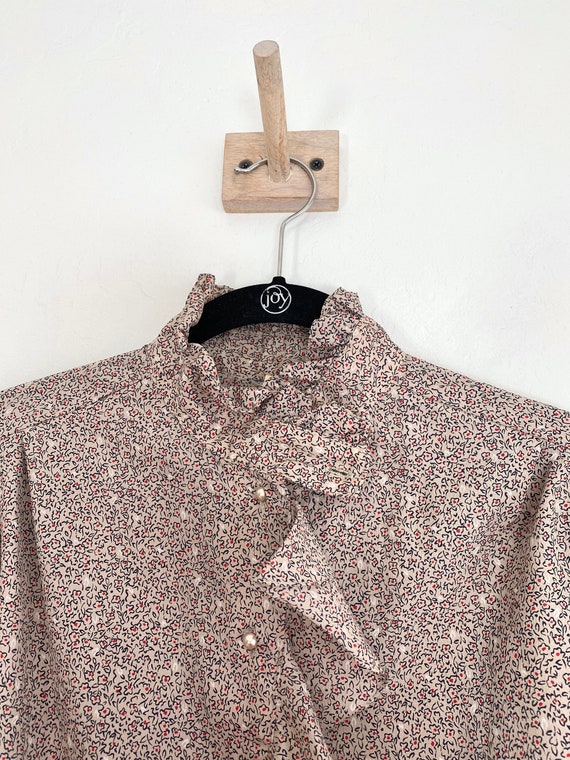 ruffle high neck blouse - Gem