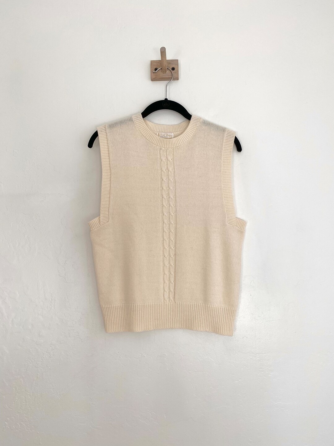 60s Sweater Vest - Etsy