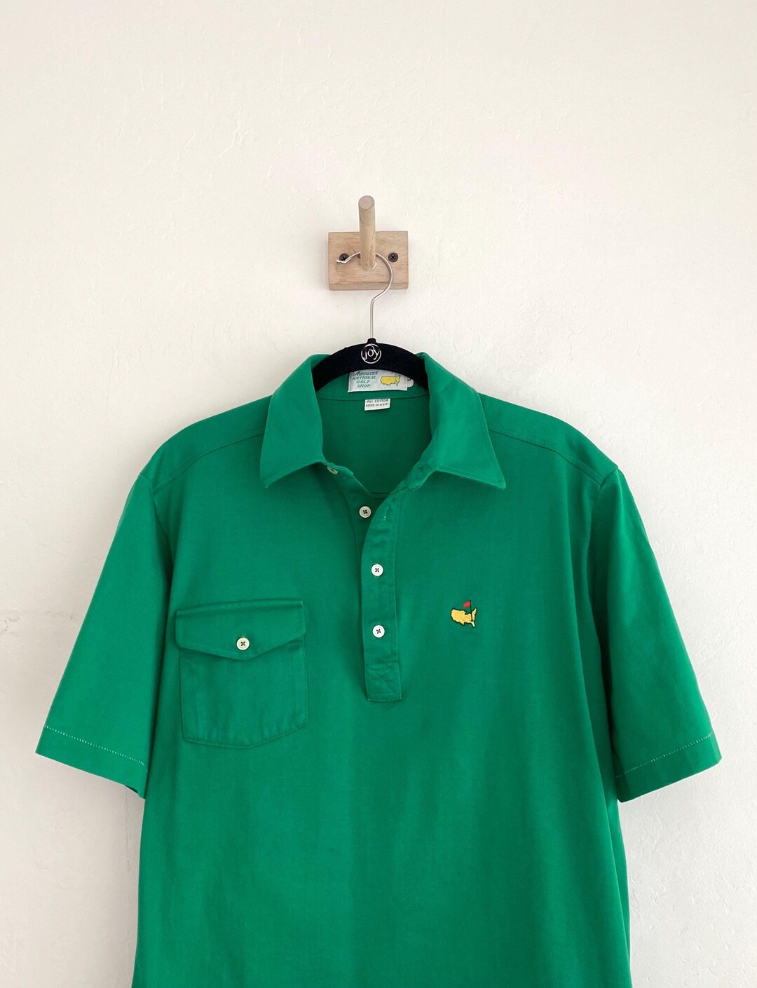 70s Augusta National Masters Golf Polo - Etsy