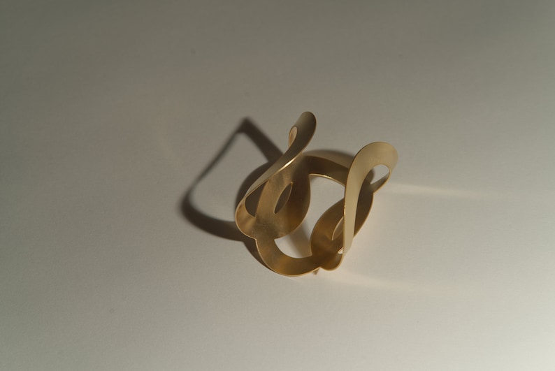 Greek Inspired Geometric Arm Cuff Bronze and 18kt Gold Plated - Etsy