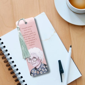 Set of 4 Bookmarks, Golden Girls Bookmark, Funny Quote, Gift for Her ...