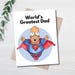 Funny Card for Dad, the Simpsons, Father's Day Card, Gift for Dad ...