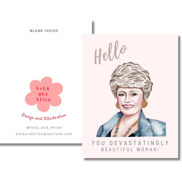 Golden Girls Greeting Card - Etsy