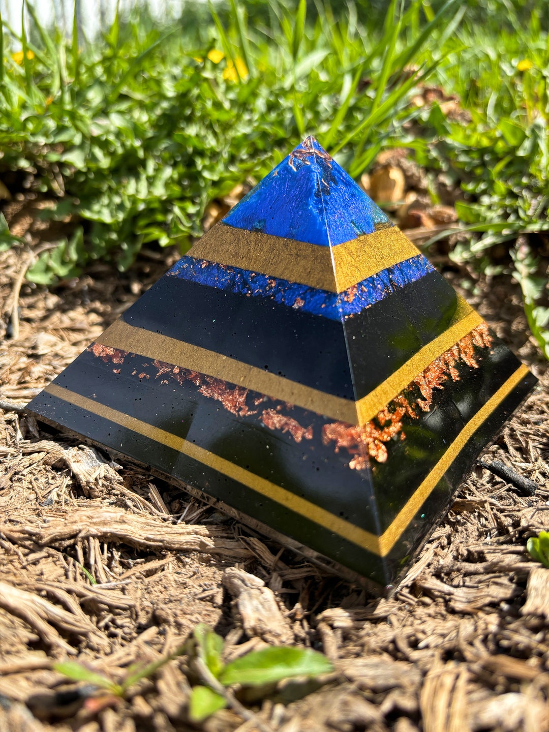 Cosmic Matrix Orgone Pyramid - Etsy