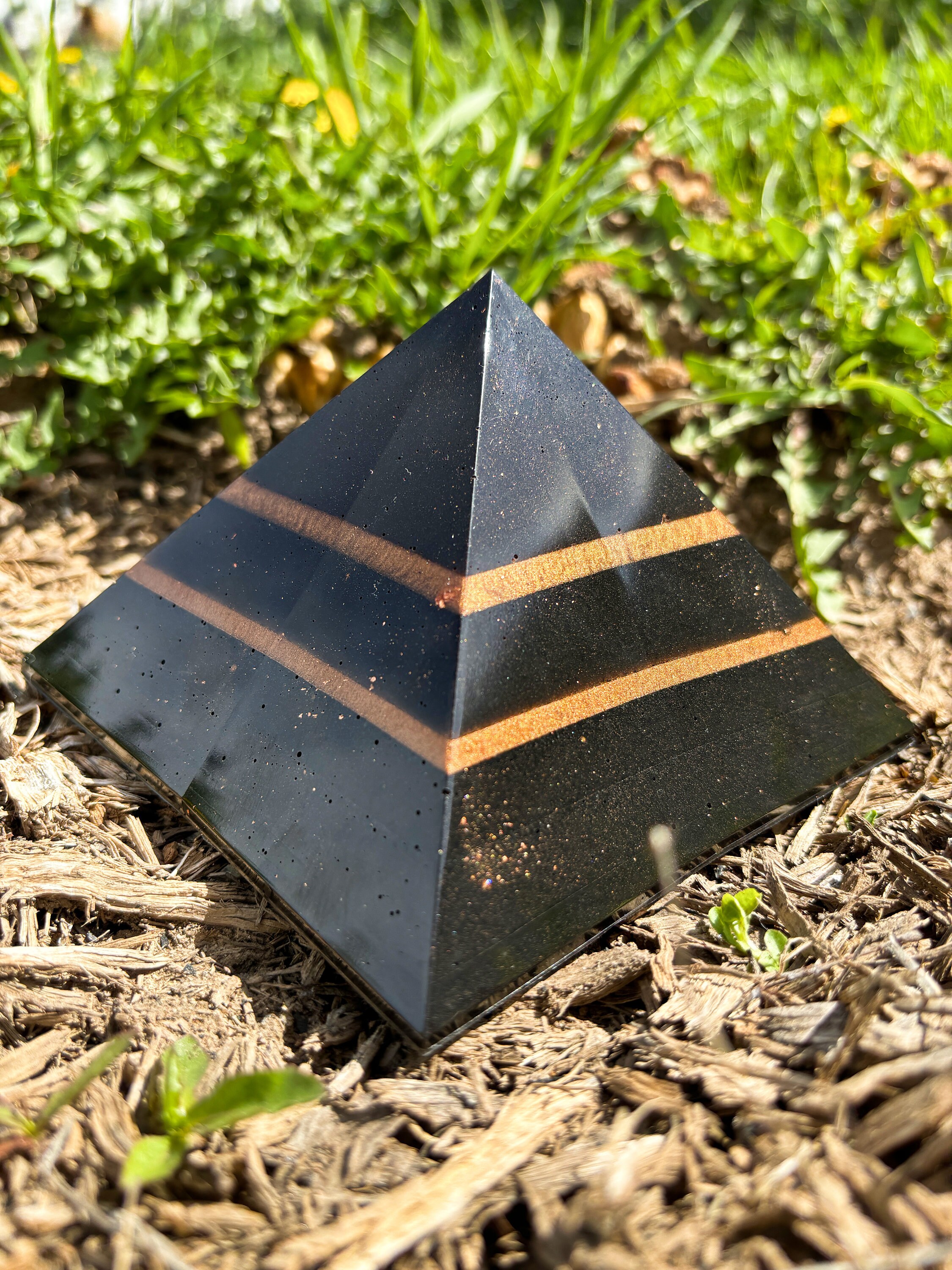 Solid Orgone 8 Sided Pyramid - Etsy