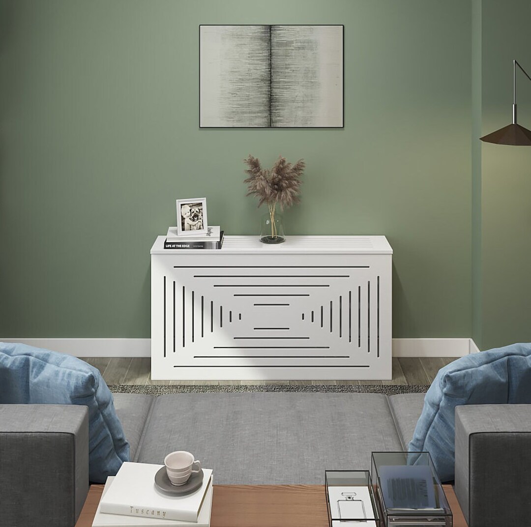 Custom PTAC Cover Cabinet, Top Cover Equipped With Hinges for Easy ...