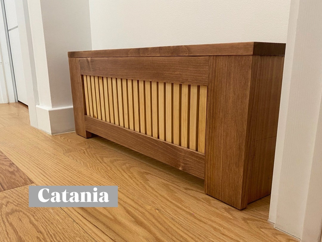 Solid Wood Radiator Cover, Custom Heating Cabinet for Home and Office ...
