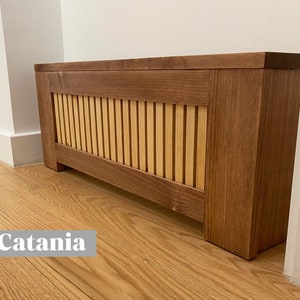 Solid Wood Radiator Cover, Custom Heating Cabinet for Home and Office ...