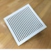 Large 24 X 24" Air Vent Cover - Magnetic Mount - Modern White Design ...