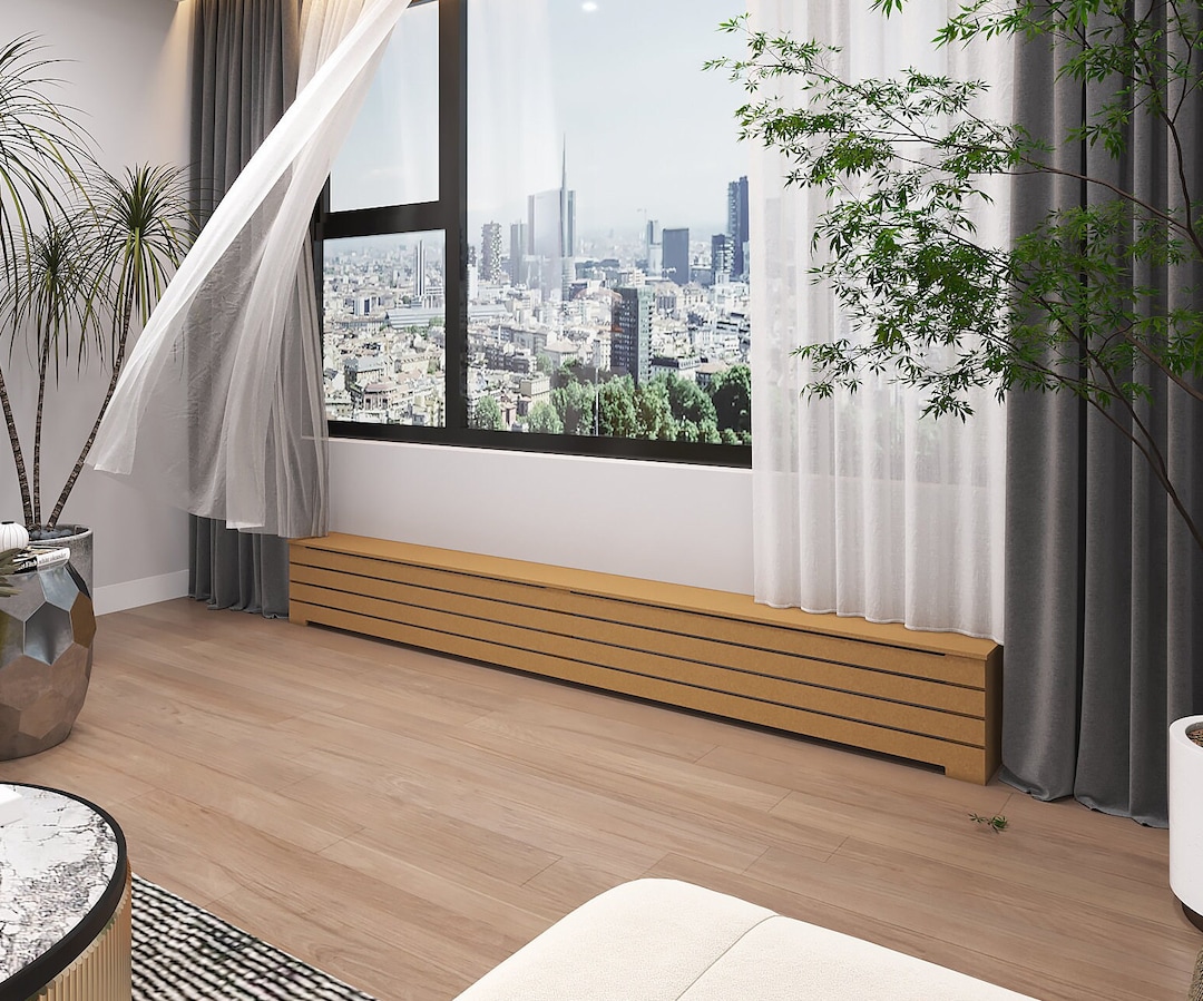 Baseboard Heater Cover Cabinet, Unfinished Baseboard Radiator Covers ...