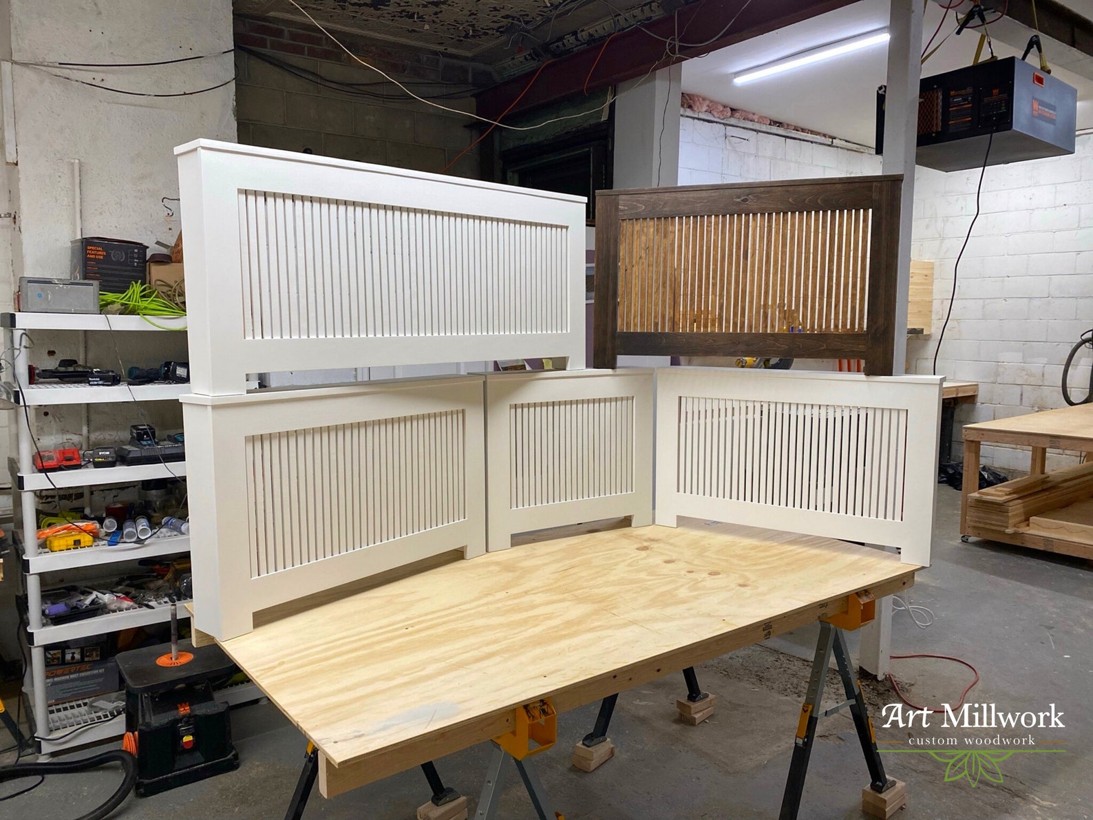 Solid Wood Radiator Cover, Custom Heating Cabinet for Home and Office ...